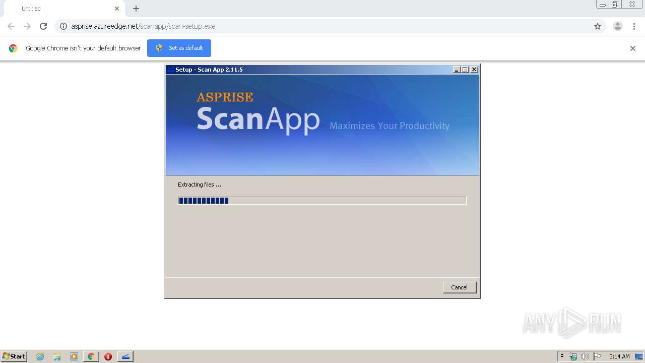 Malware analysis http://asprise.azureedge.net/scanapp/scan-setup.exe Malicious activity | ANY ...