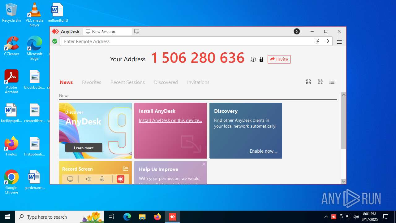 Analysis AnyDesk-9.0.4.0-windows-x64-installer.exe (MD5 ...