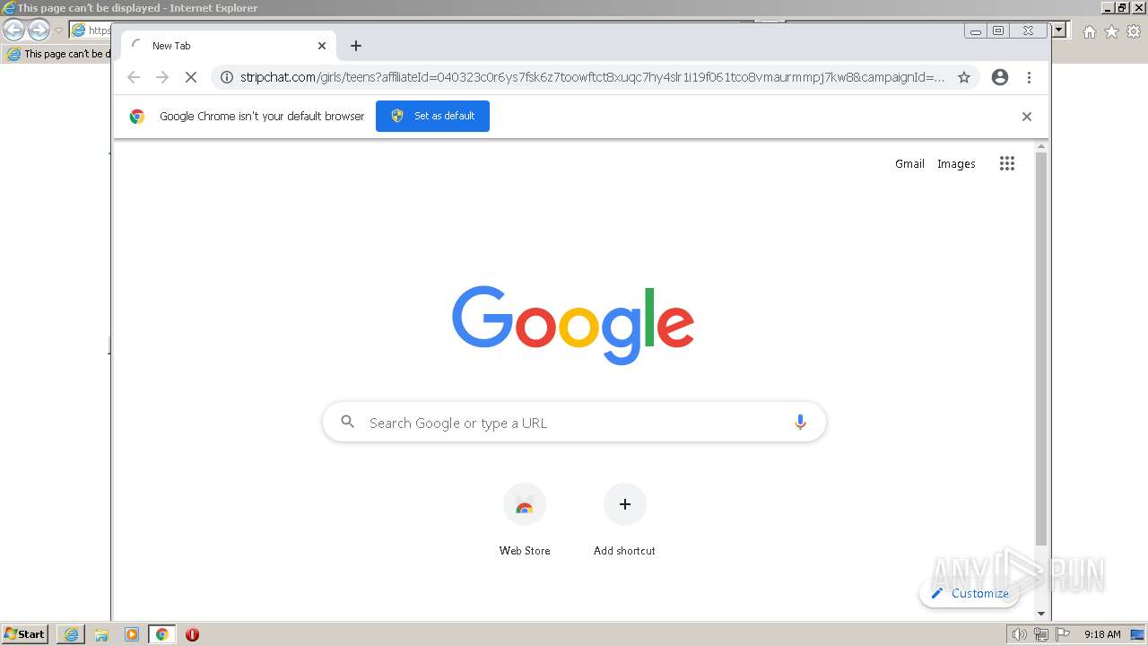 Malware analysis https://stripchat.com/girls/teens?affiliateId ...