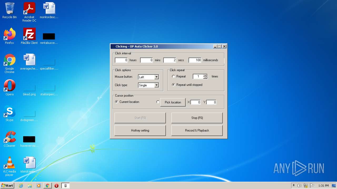 Malware analysis https://sourceforge.net/projects/orphamielautoclicker/ Malicious activity | ANY ...