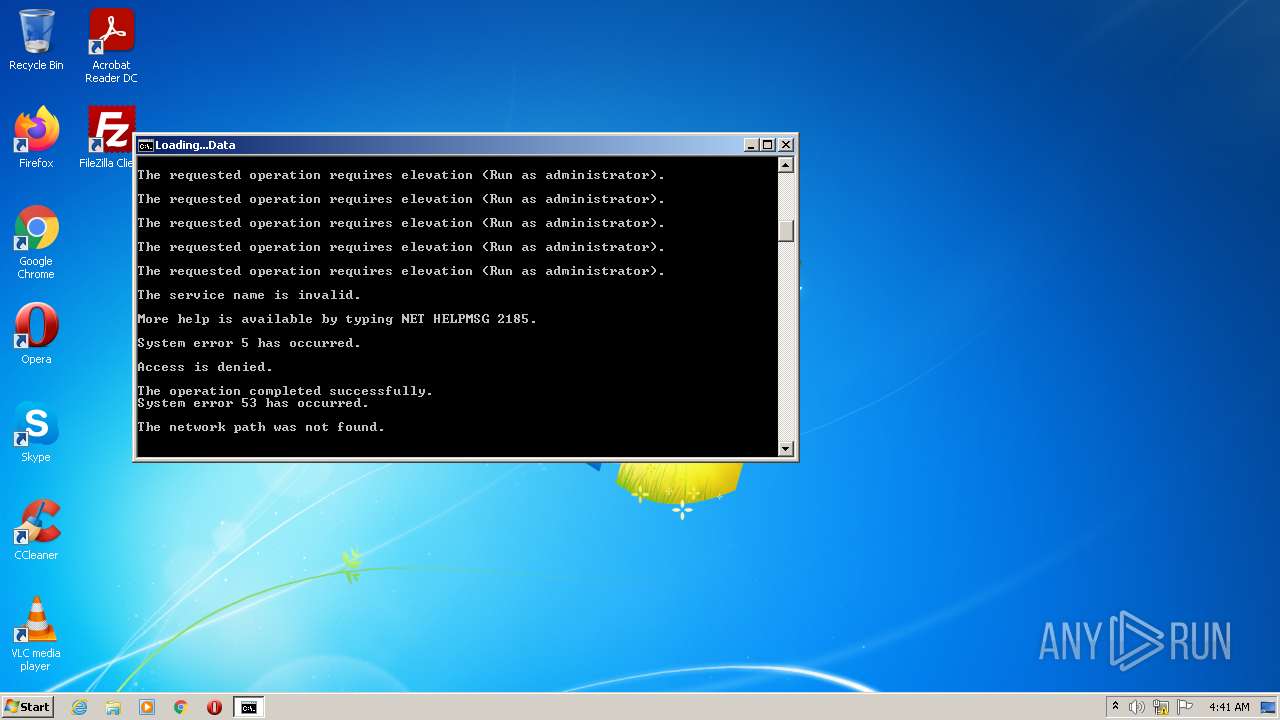 Malware Analysis Windowsanit Bat Malicious Activity Any Run Malware Sandbox Online