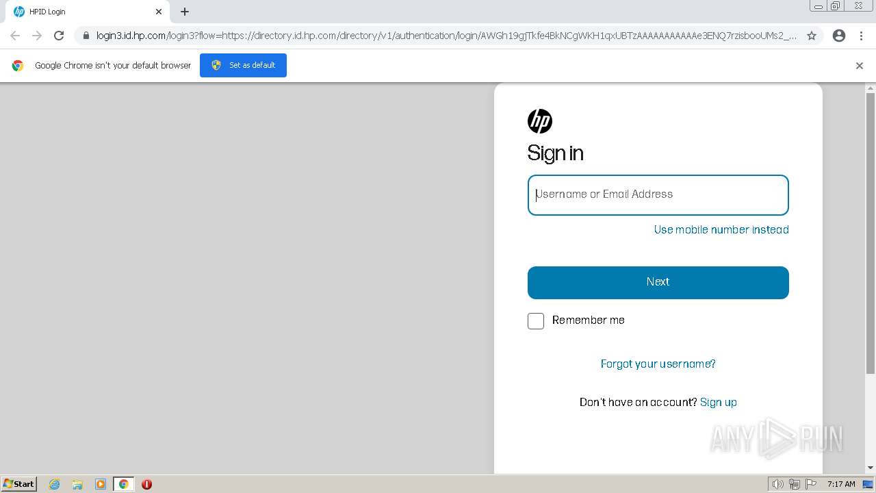 Malware analysis https://www.hpinstantink.com/signin Malicious activity ...