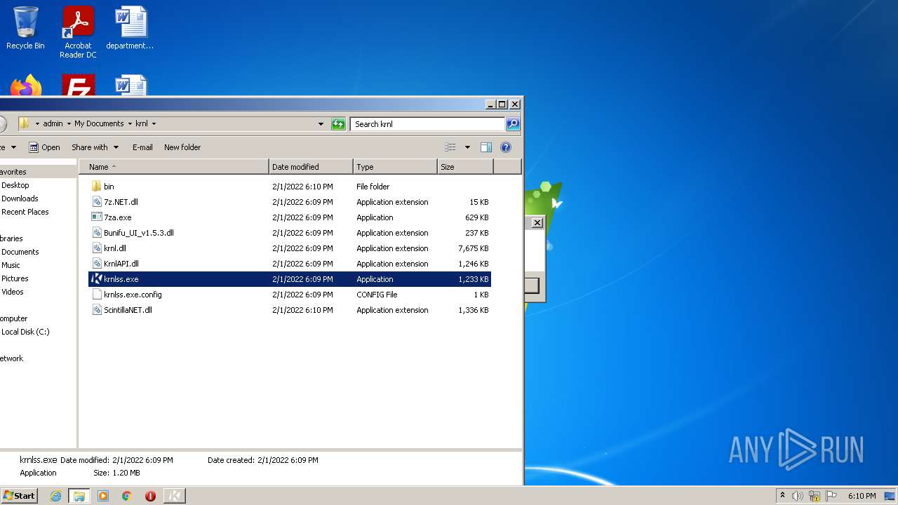 Malware analysis krnl_bootstrapper.exe Malicious activity | ANY.RUN ...