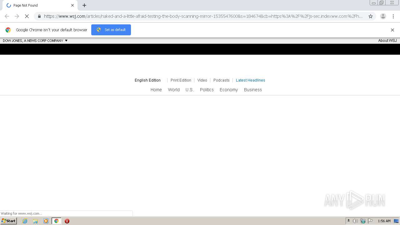 Malware analysis https://www.wsj.com/articles/naked-and-a-little-afraid ...