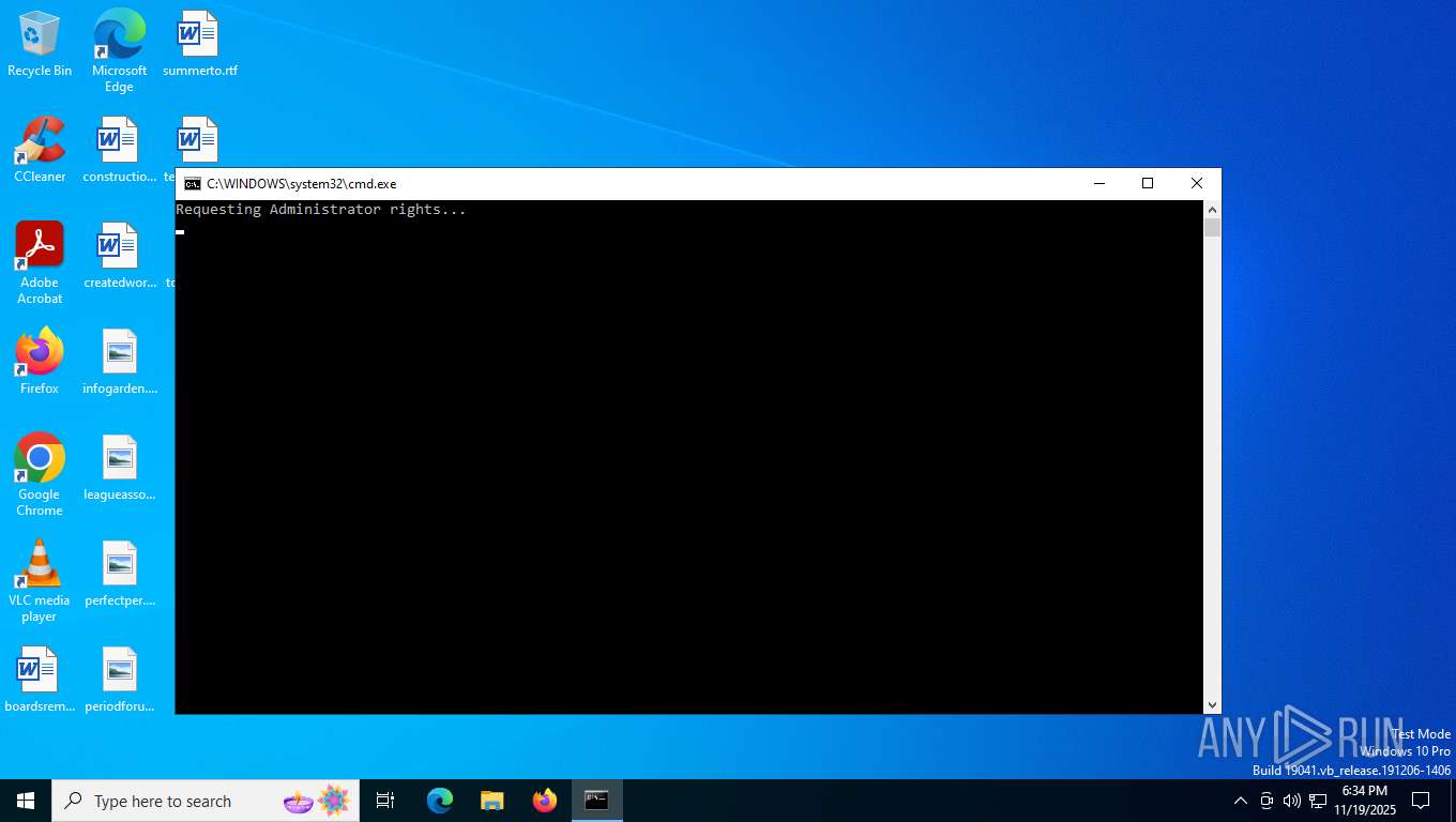 Malware analysis ZoomWorkspace.ClientSetup.bat Malicious activity | ANY ...