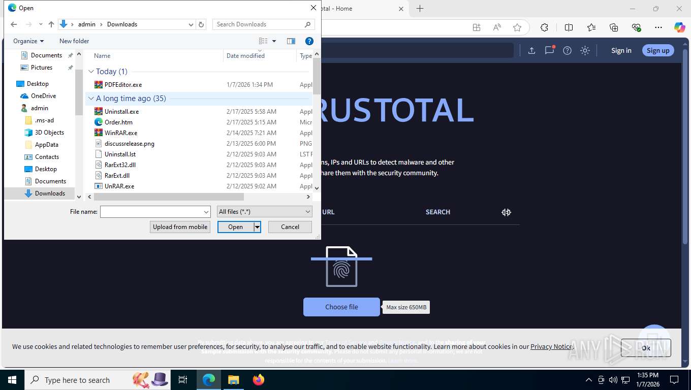 Malware analysis https://cleareditpdf.com Malicious activity | ANY.RUN - Malware Sandbox Online