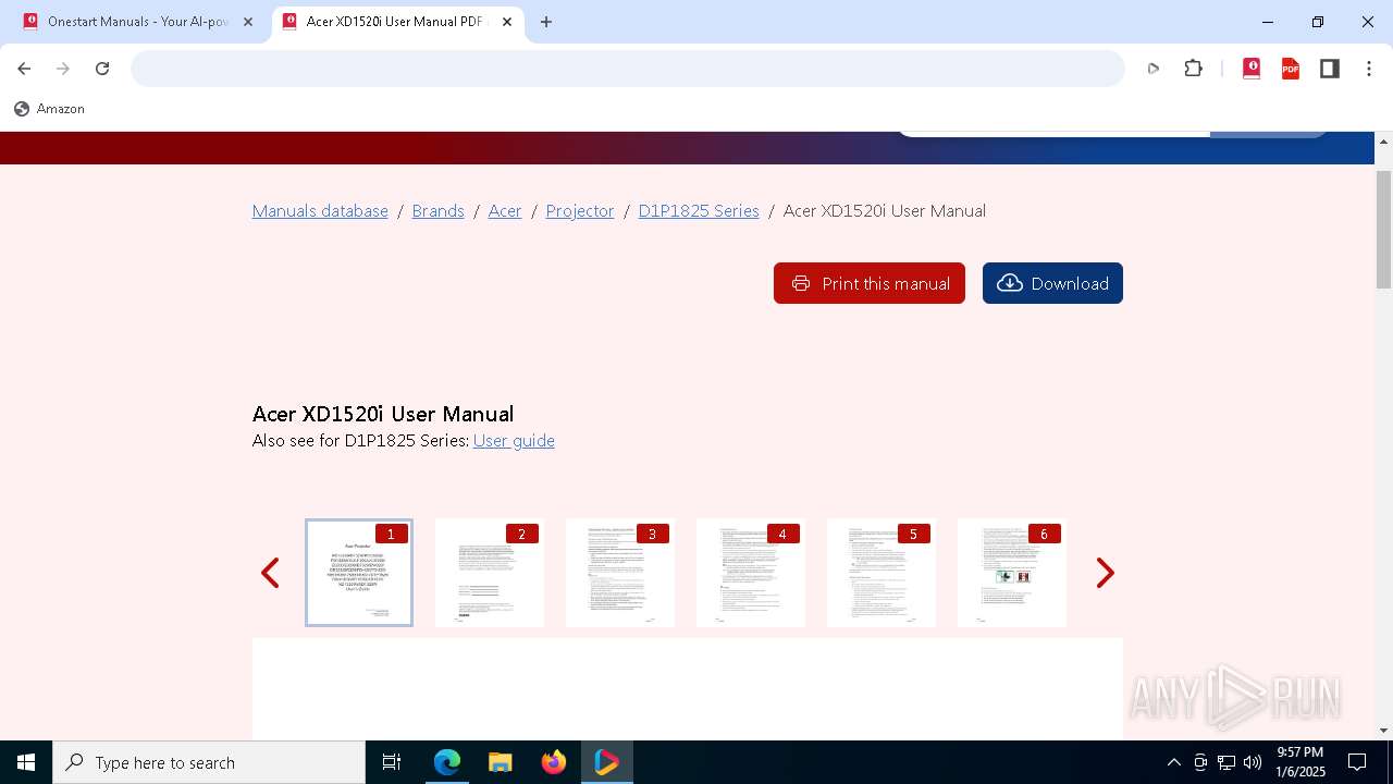 Malware analysis onestart.ai Malicious activity | ANY.RUN - Malware Sandbox Online