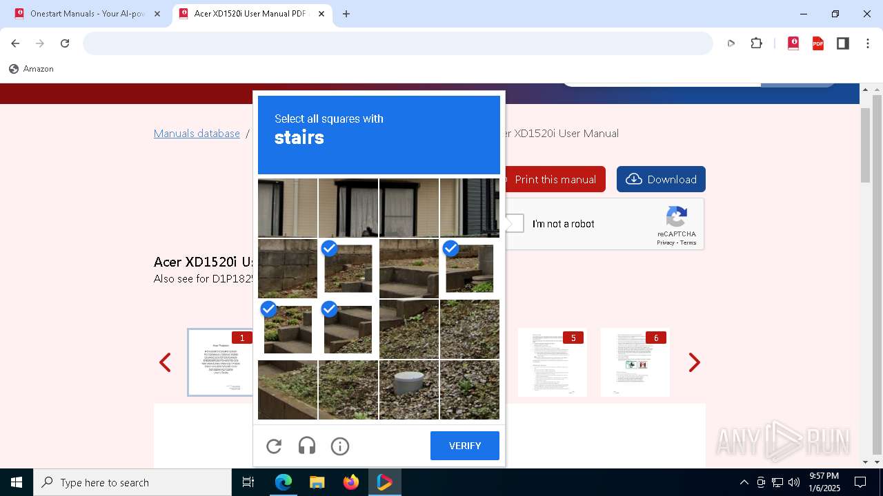 Malware analysis onestart.ai Malicious activity | ANY.RUN - Malware Sandbox Online