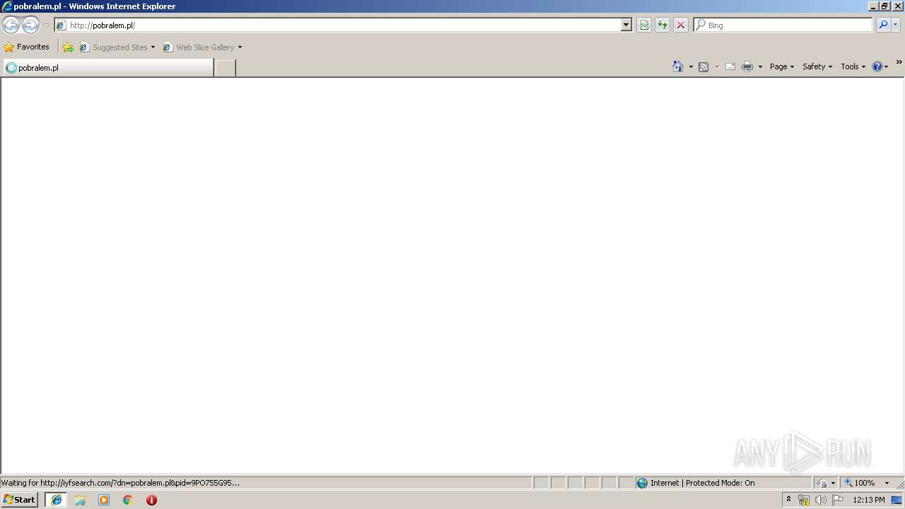 Analysis http://pobralem.pl Malicious activity - Interactive analysis ANY.RUN
