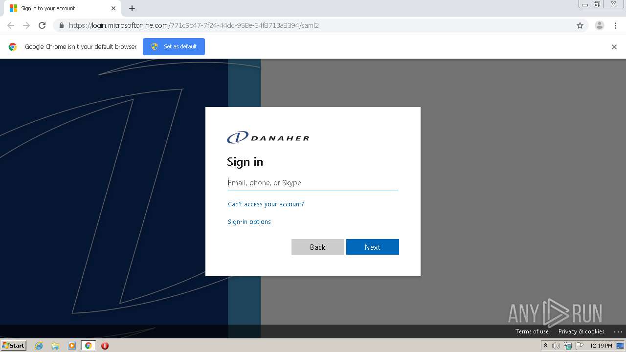 Malware analysis https://beckmancoulter.csod.com/samldefault.aspx?returnUrl=%252fDeepLink ...