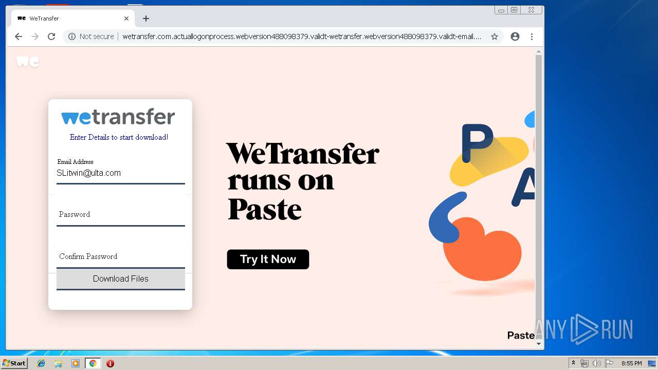 Wetransfer Login