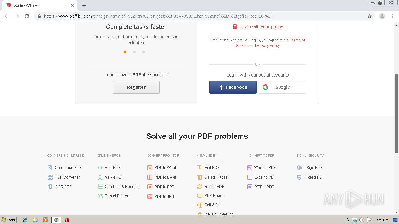 Malware analysis https://www.pdffiller.com/jsfiller-desk10/?projectId=334705991&isShareViaLink=1 ...