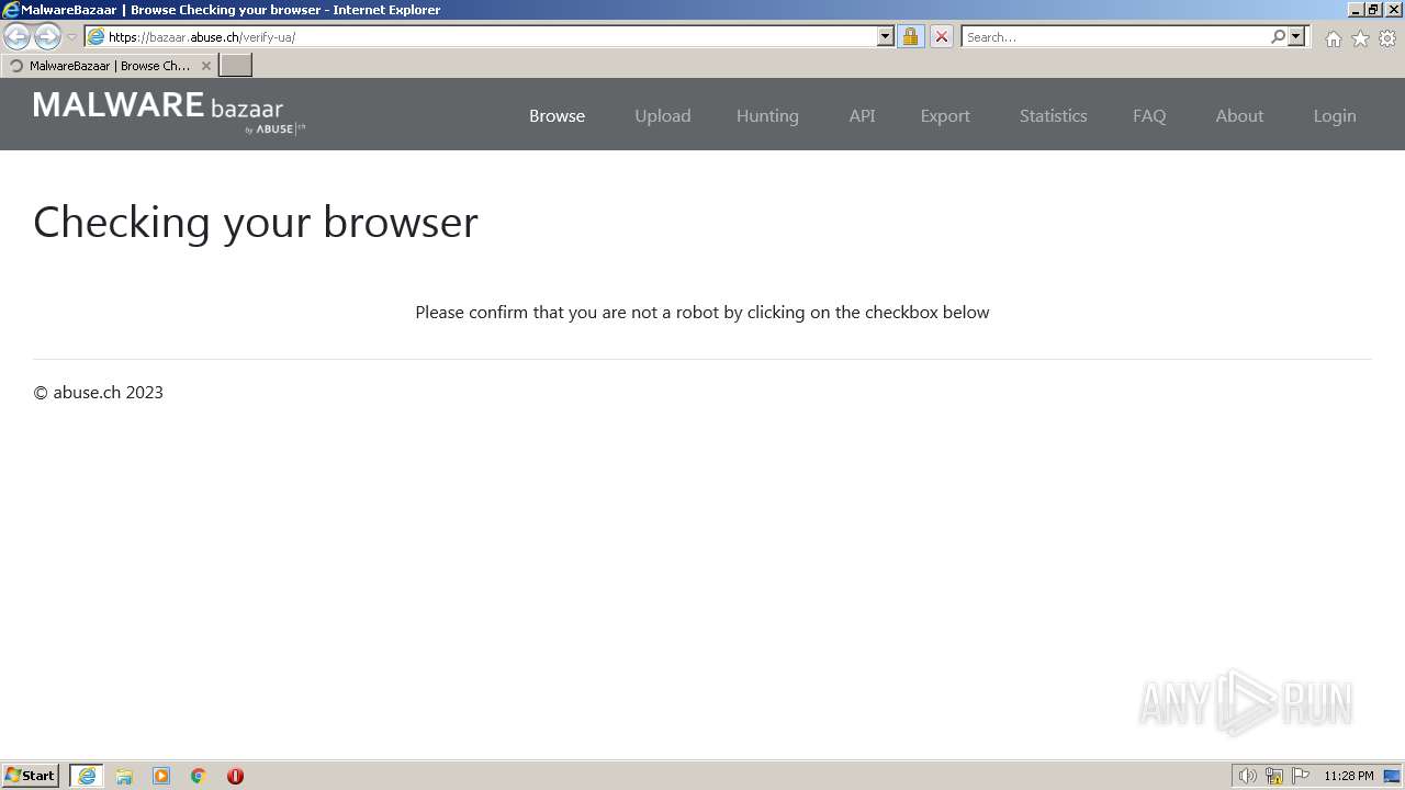 Malware analysis https://bazaar.abuse.ch/sample ...