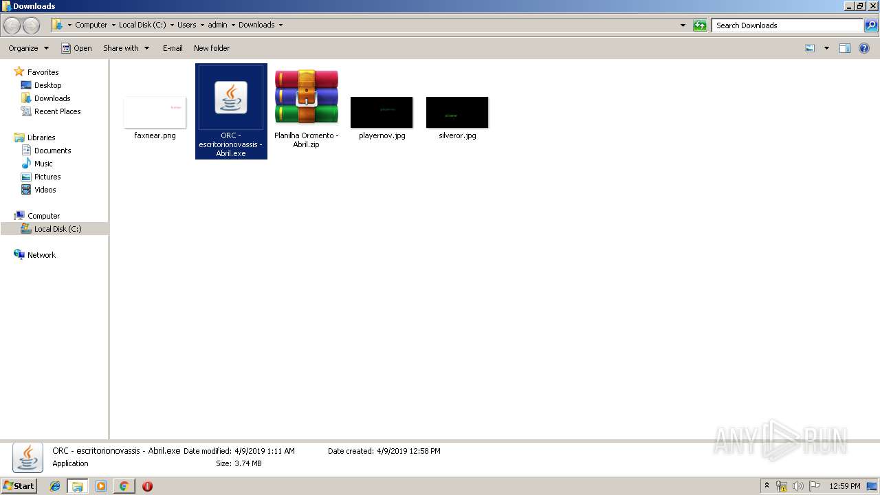 Malware analysis https://0804.ams3.digitaloceanspaces.com/Emissao.html ...