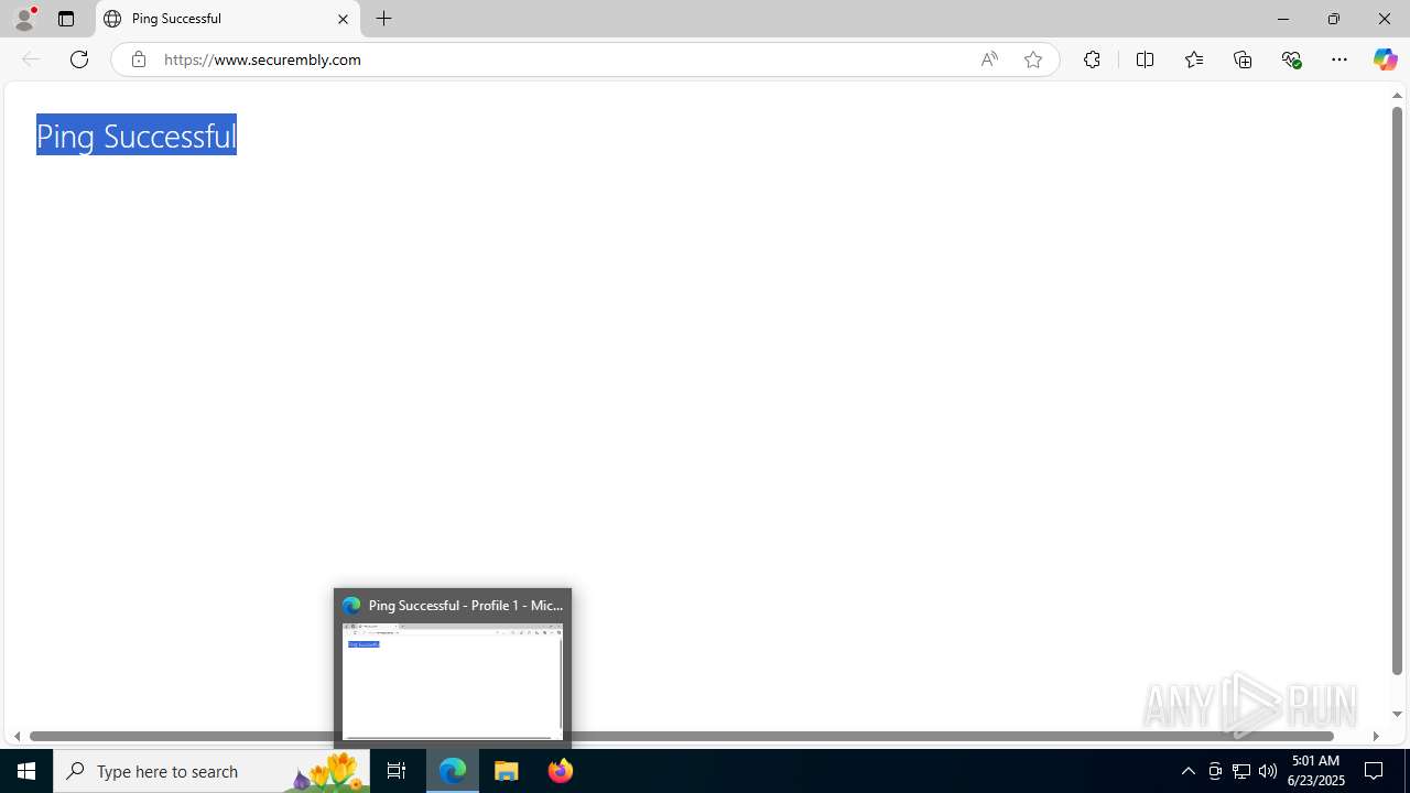 Malware analysis www.securembly.com Malicious activity | ANY.RUN ...