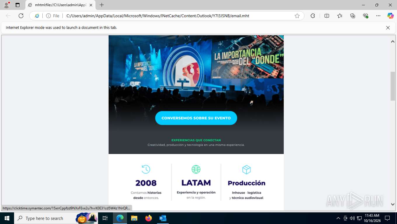 Malware analysis Opere produzca y comercialice su próximo evento con ...