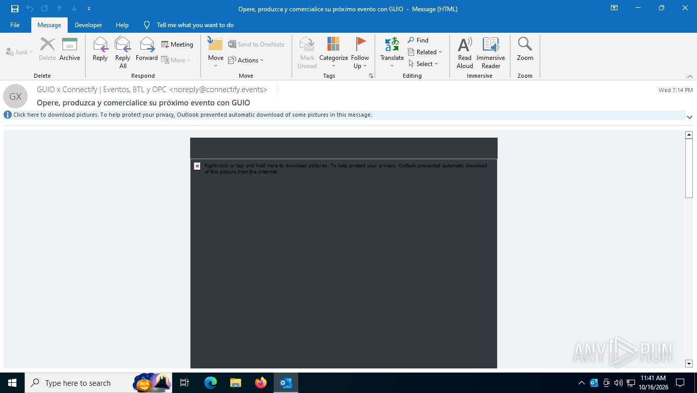 Malware analysis Opere produzca y comercialice su próximo evento con ...