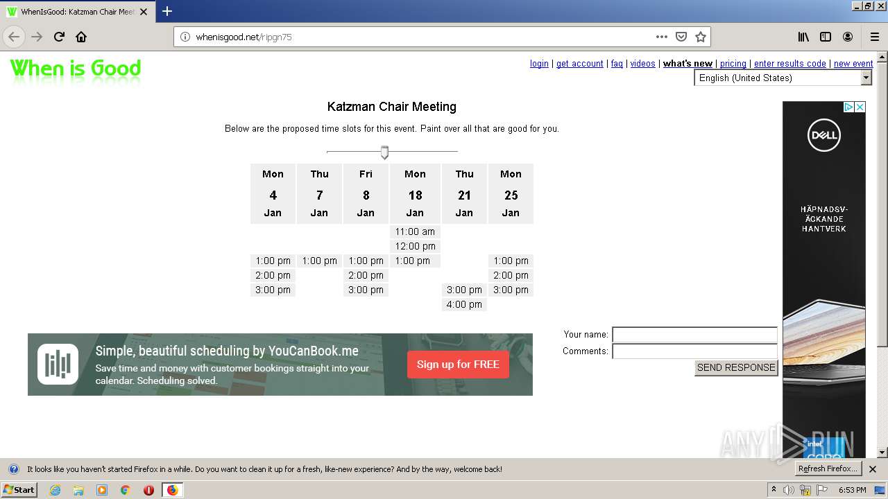 Malware analysis https://nam12.safelinks.protection.outlook.com/?url=http%3A%2F%2Fwhenisgood.net ...