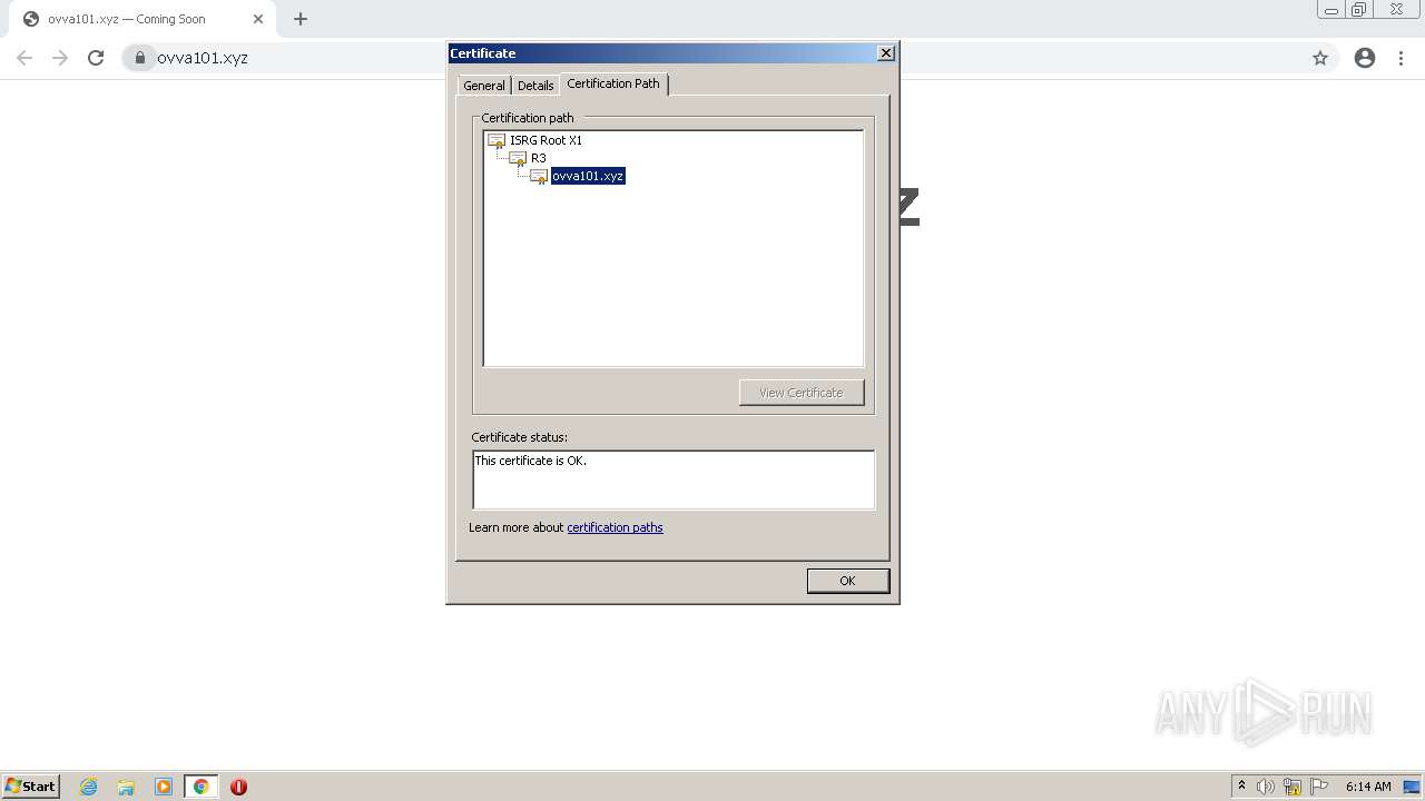Analysis https://ovva101.xyz No threats detected - Interactive analysis ANY.RUN