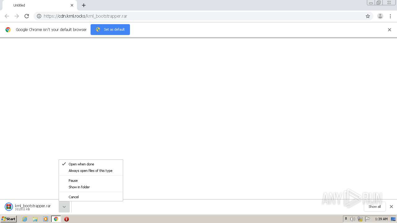 Malware analysis https://cdn.krnl.rocks/krnl_bootstrapper.rar Malicious ...