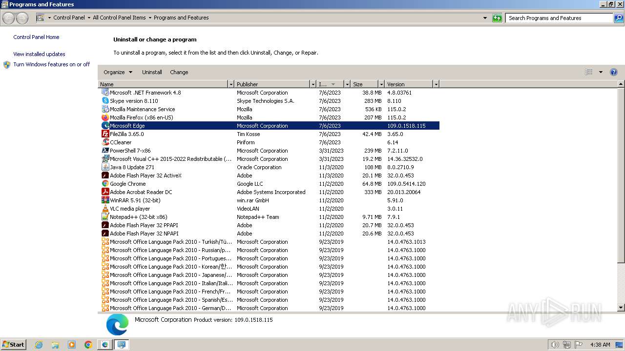 Malware Analysis V2.7.5.0-32bit.exe Malicious Activity