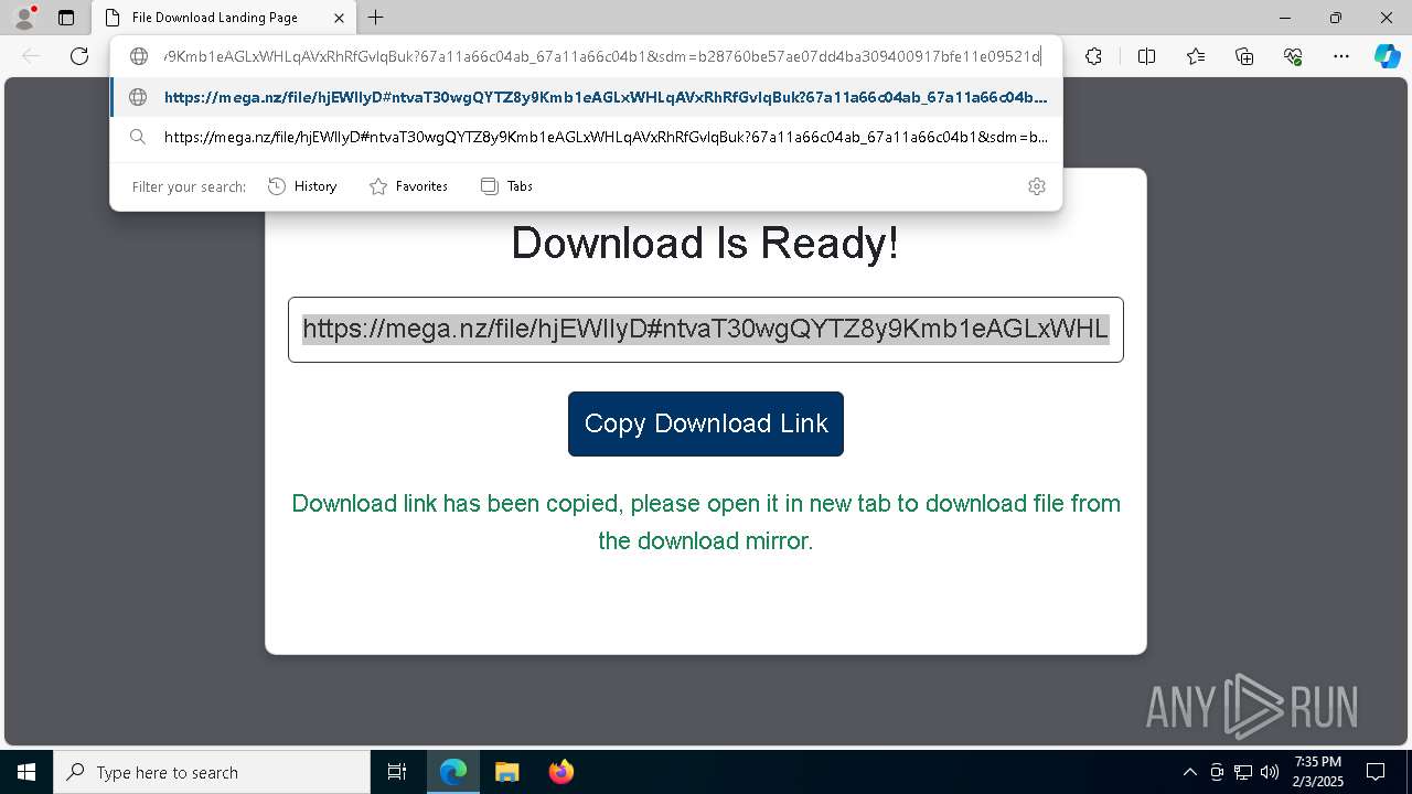 Analysis https://1kmkj061124wk.cfd/?partner=358&pg=1027&f=Download Malicious activity ...