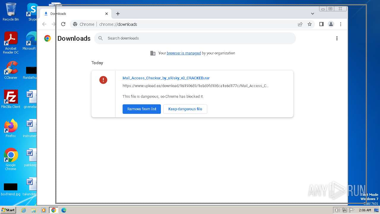 Analysis https://www.upload.ee/files/16190659/Mail_Access_Checker_by ...