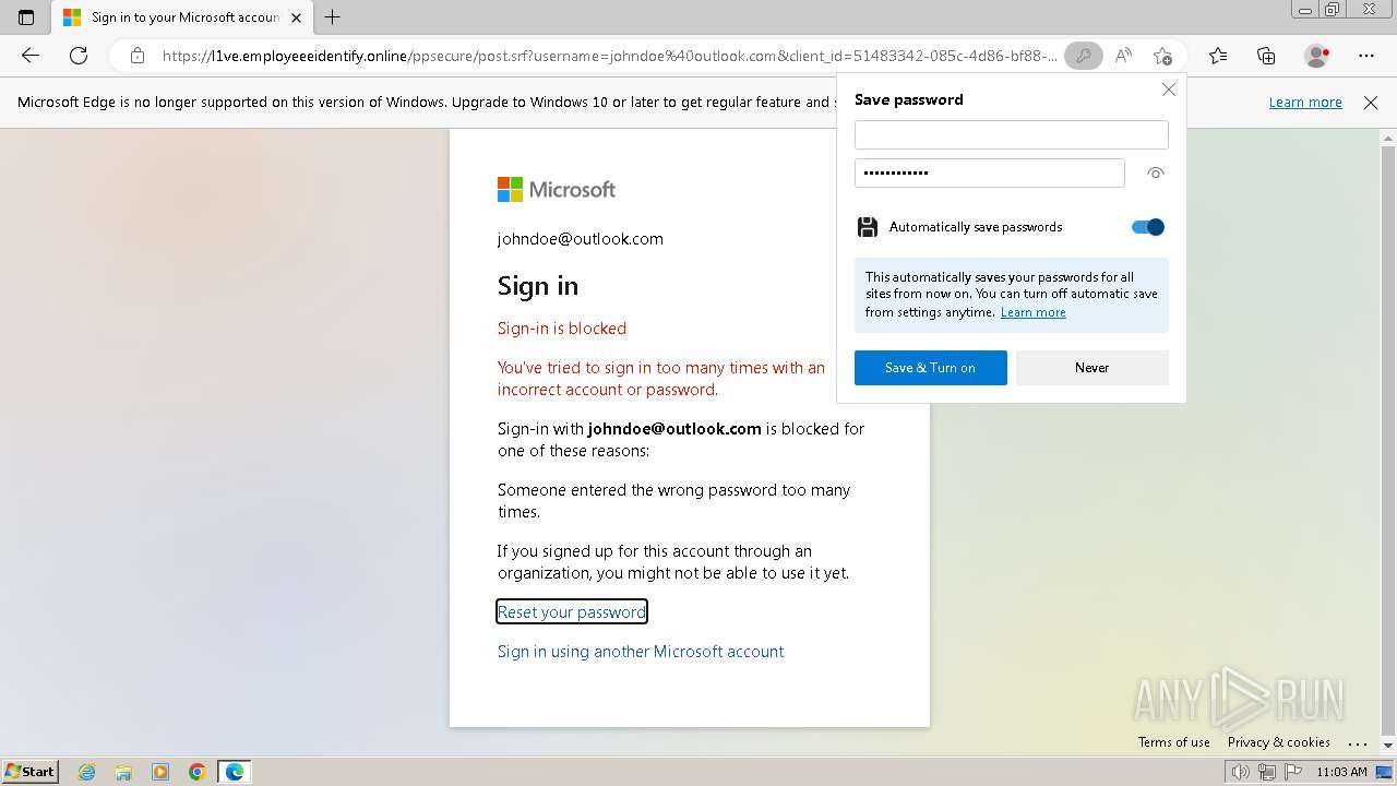 Malware analysis https://url.za.m.mimecastprotect.com/s ...