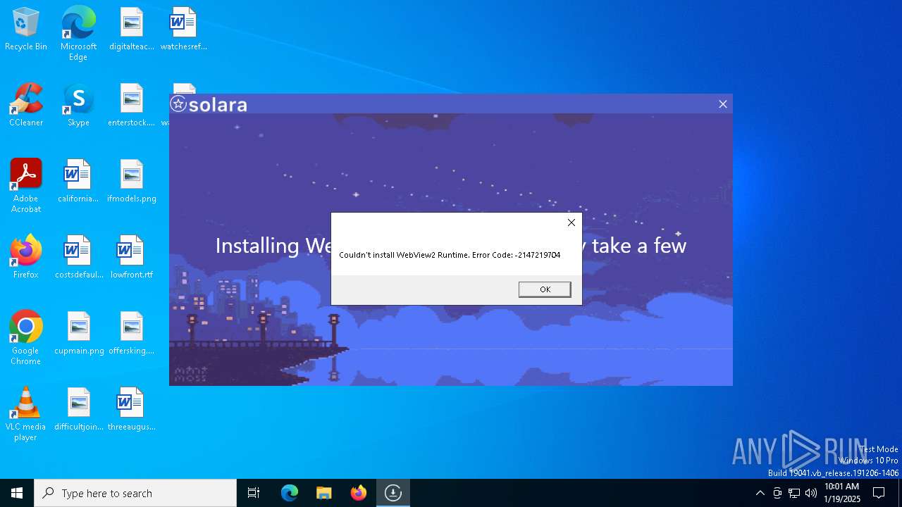 Malware analysis BootstrapperNew.exe Malicious activity | ANY.RUN - Malware Sandbox Online