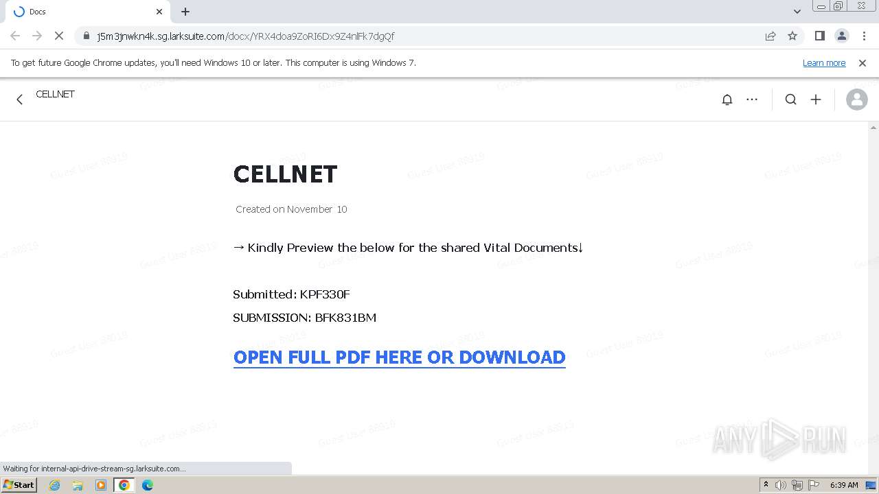 Malware analysis https://j5m3jnwkn4k.sg.larksuite.com/docx/YRX4doa9ZoRI6Dx9Z4nlFk7dgQf?from=from ...
