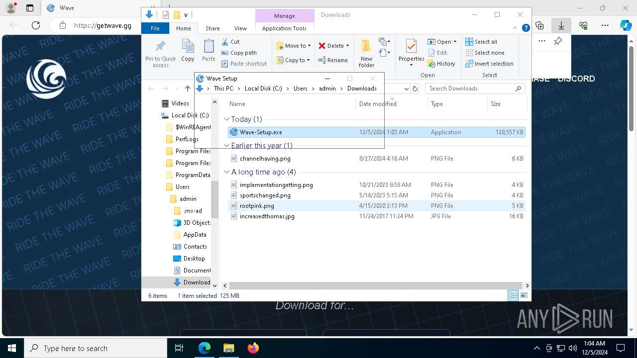 Malware analysis https://getwave.gg/ Malicious activity | ANY.RUN - Malware Sandbox Online
