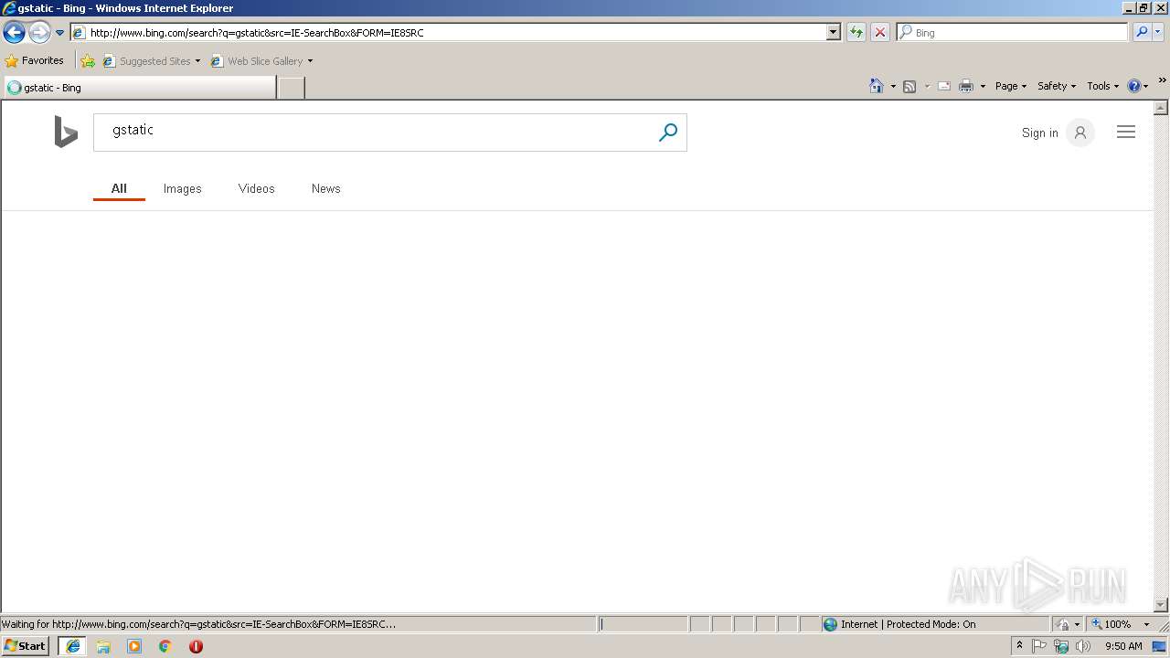 Malware analysis http://metric.gstatic.com No threats detected | ANY.RUN - Malware Sandbox Online