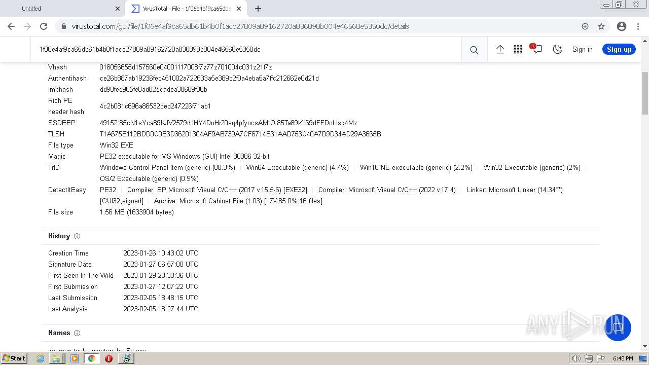 Malware analysis https://mp-download.org/api/getbundle/?partner_apikey ...