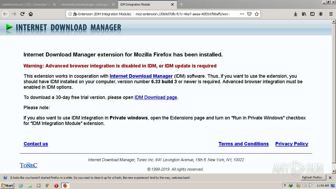 Malware analysis http://mhktricks.net/ Malicious activity | ANY.RUN - Malware Sandbox Online