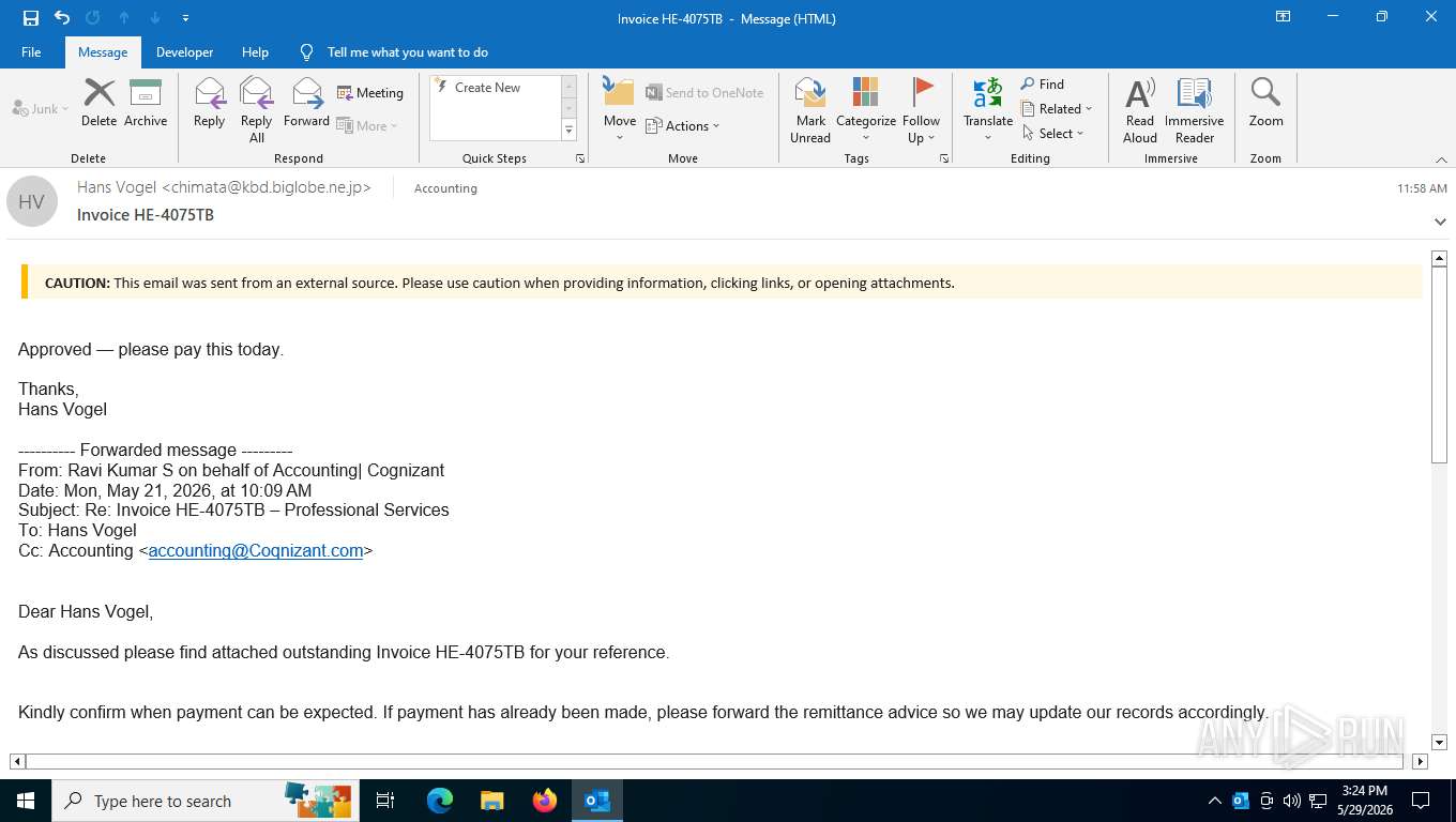 Malware analysis phish_alert_sp2_2.0.0.0 (20).eml No threats detected ...
