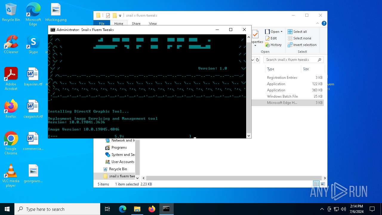 Malware analysis Tweak NOBAN FIVEM.rar Malicious activity | ANY.RUN ...
