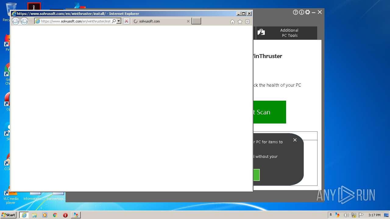 Malware analysis Setup_WinThruster_2020.exe No threats detected | ANY.RUN - Malware Sandbox Online