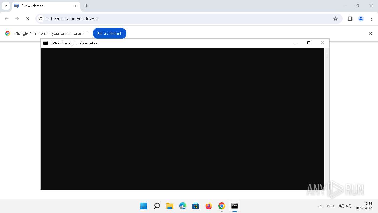 Analysis https://authentificcatorgoolglte.com Malicious activity - Interactive analysis ANY.RUN