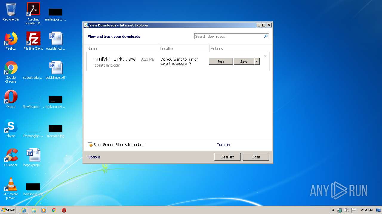 Malware analysis https://linkvertise.de/download/56911/Krnl?k ...