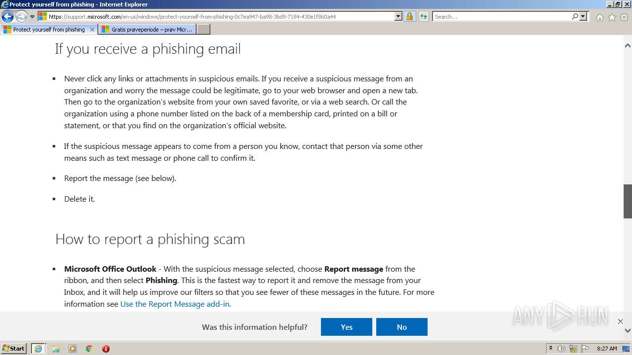 Malware analysis http://aka.ms/LearnAboutSenderIdentification Malicious activity | ANY.RUN ...