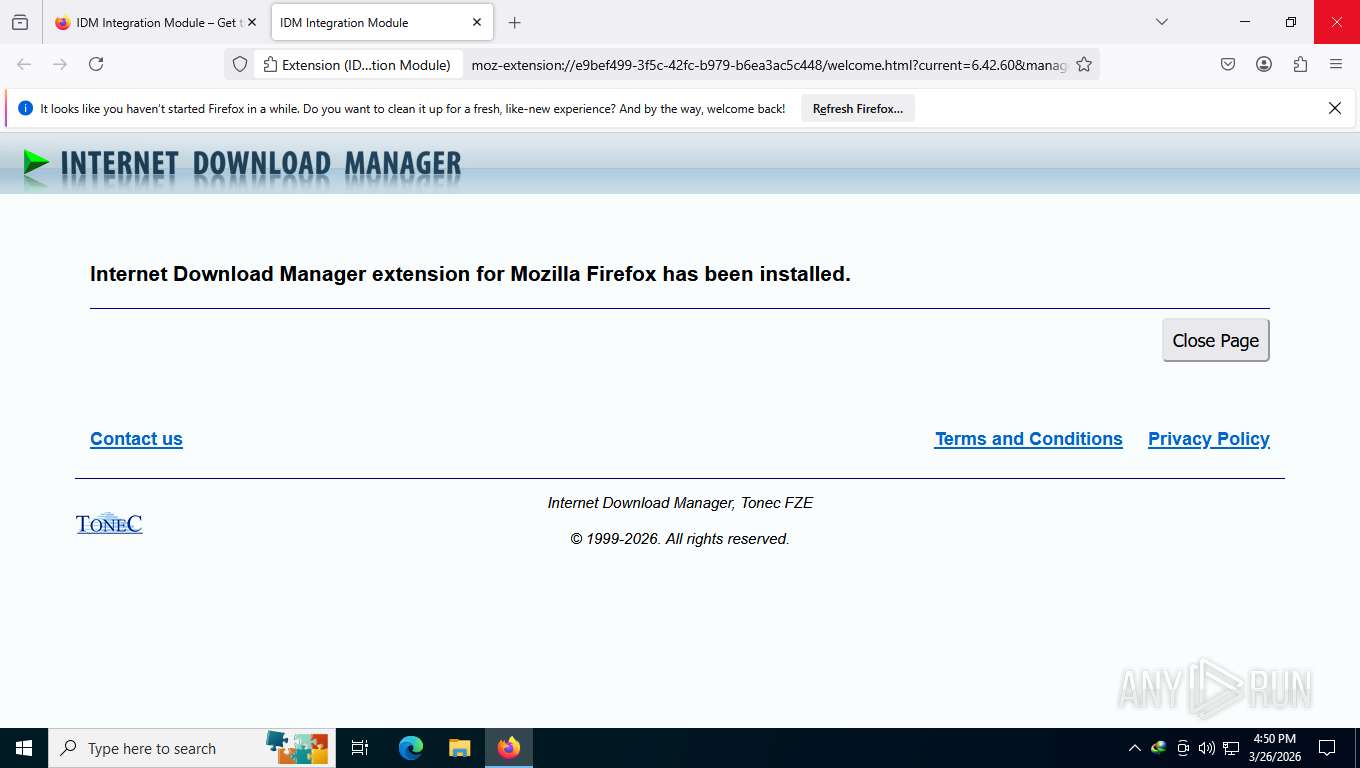 Malware analysis idman642build63.exe Malicious activity | ANY.RUN ...