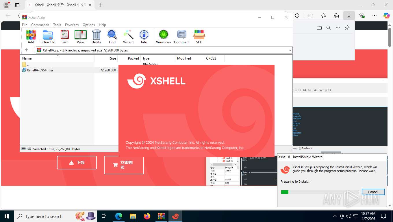 Malware analysis xshell-en.com.cn Malicious activity | ANY.RUN ...