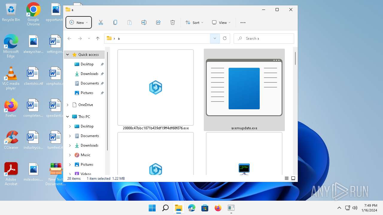 Analysis New Text Document.bin.exe (MD5 ...