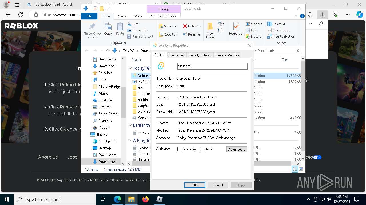 Analysis https://wearedevs.net/d/Swift Malicious activity - Interactive ...