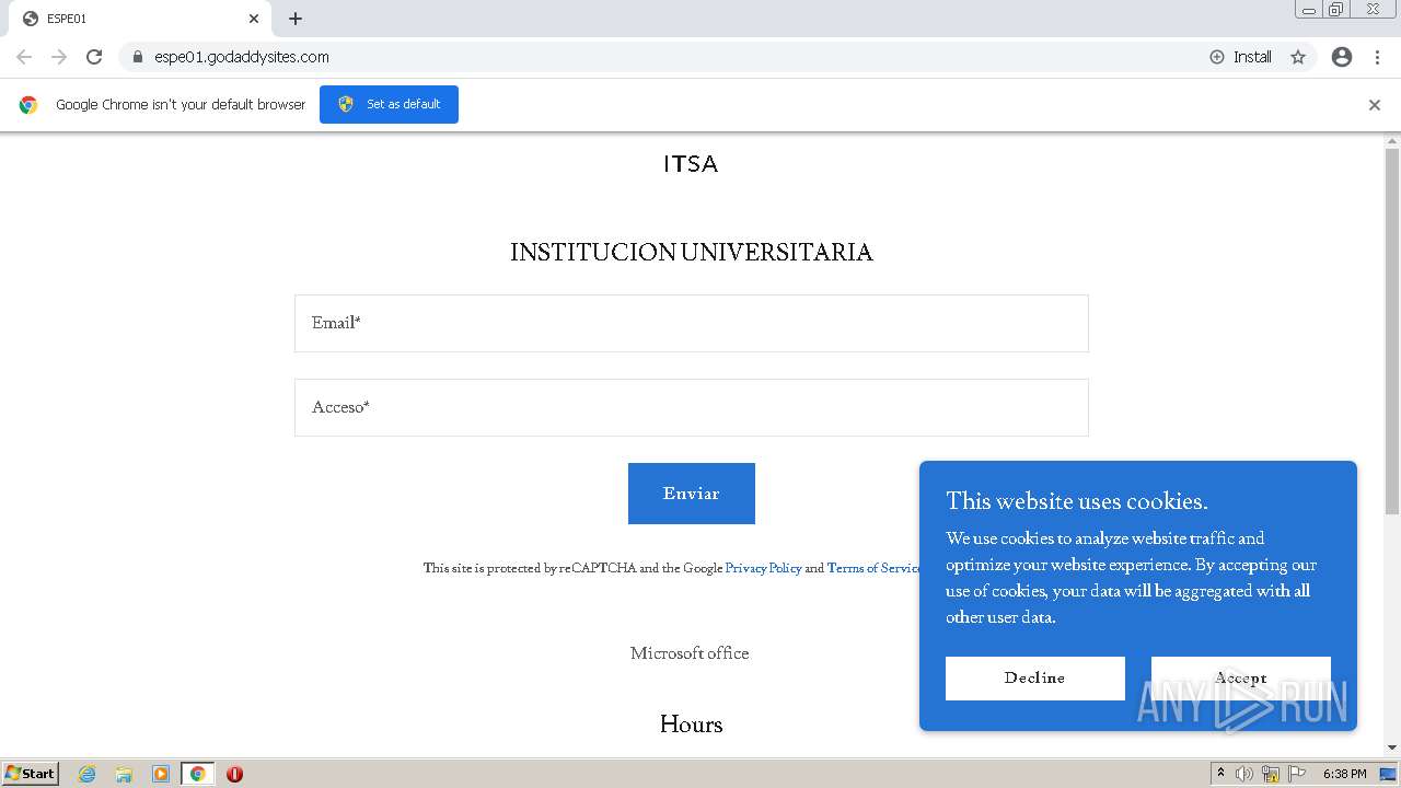 Malware analysis https://nam02.safelinks.protection.outlook.com/?url ...
