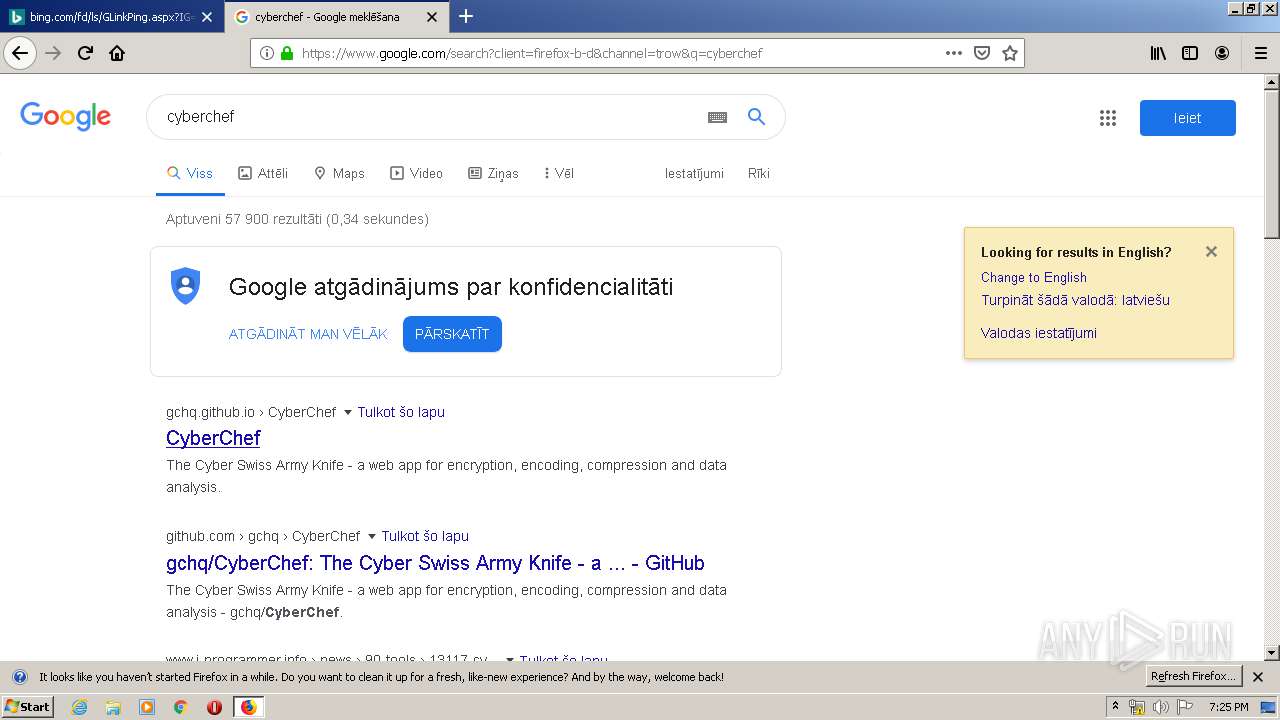 Malware analysis https://www.bing.com:443/fd/ls/GLinkPing.aspx?IG ...