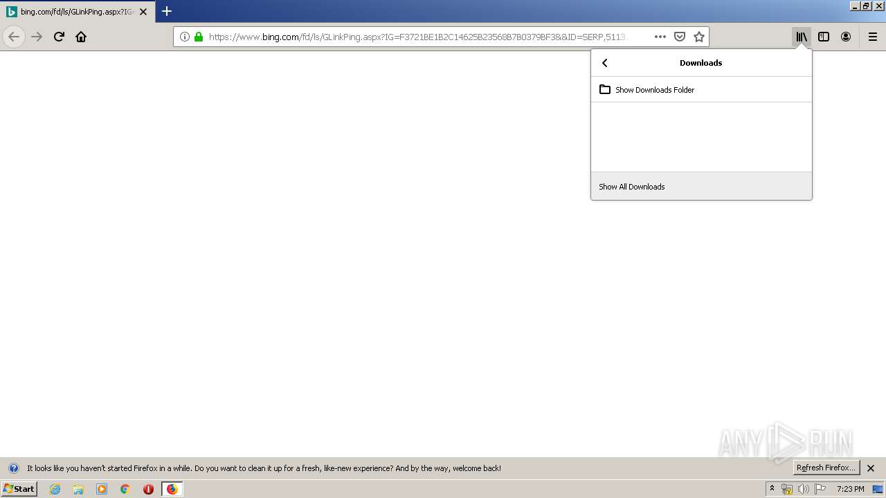 Malware analysis https://www.bing.com:443/fd/ls/GLinkPing.aspx?IG ...