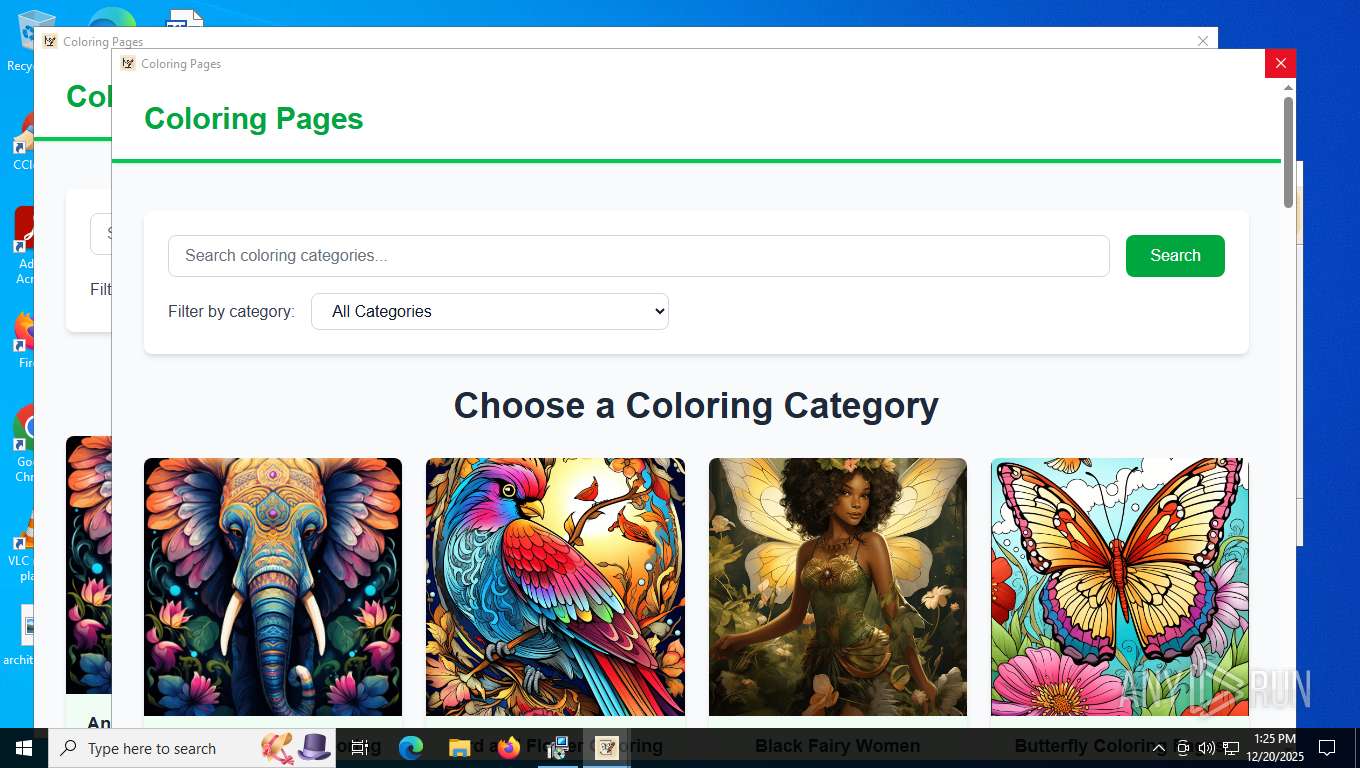 Malware analysis coloringpages.msi Malicious activity | ANY.RUN ...