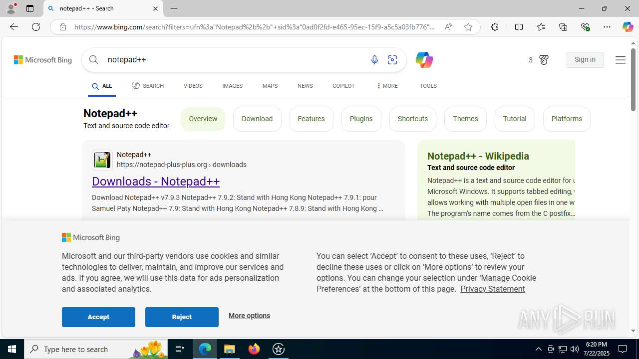 Malware analysis https://wearedevs.net/d/Solara Malicious activity ...