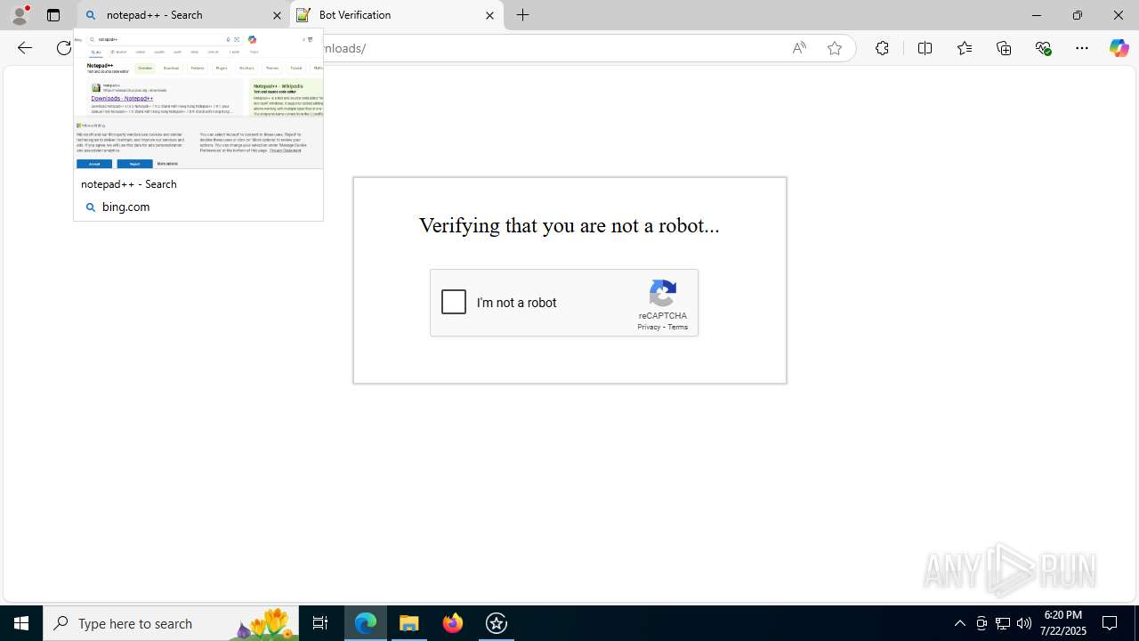 Malware analysis https://wearedevs.net/d/Solara Malicious activity ...